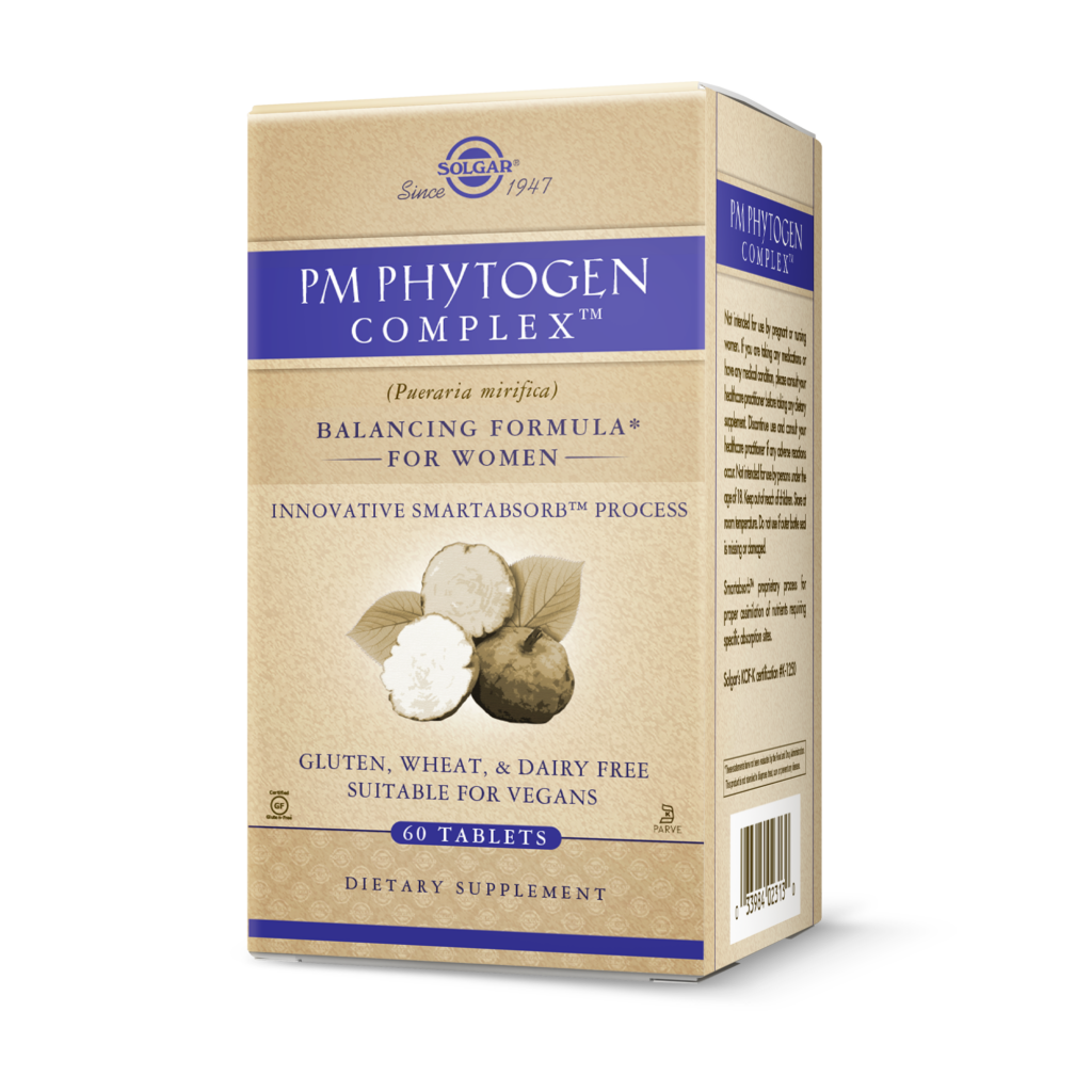 Solgar, PM PhytoGen Complex™ Tablets (Pueraria mirifica) 60 TAB - M and ...