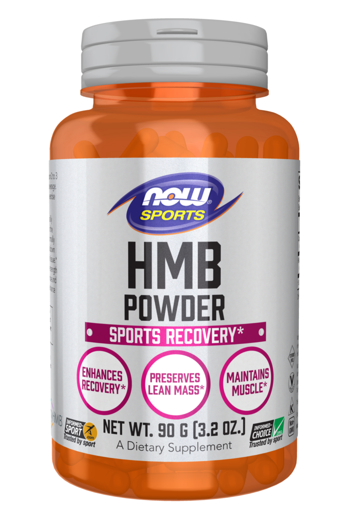 NOW Sports Nutrition, HMB (β-Hydroxy β-Methylbutyrate)Powder, Sports ...
